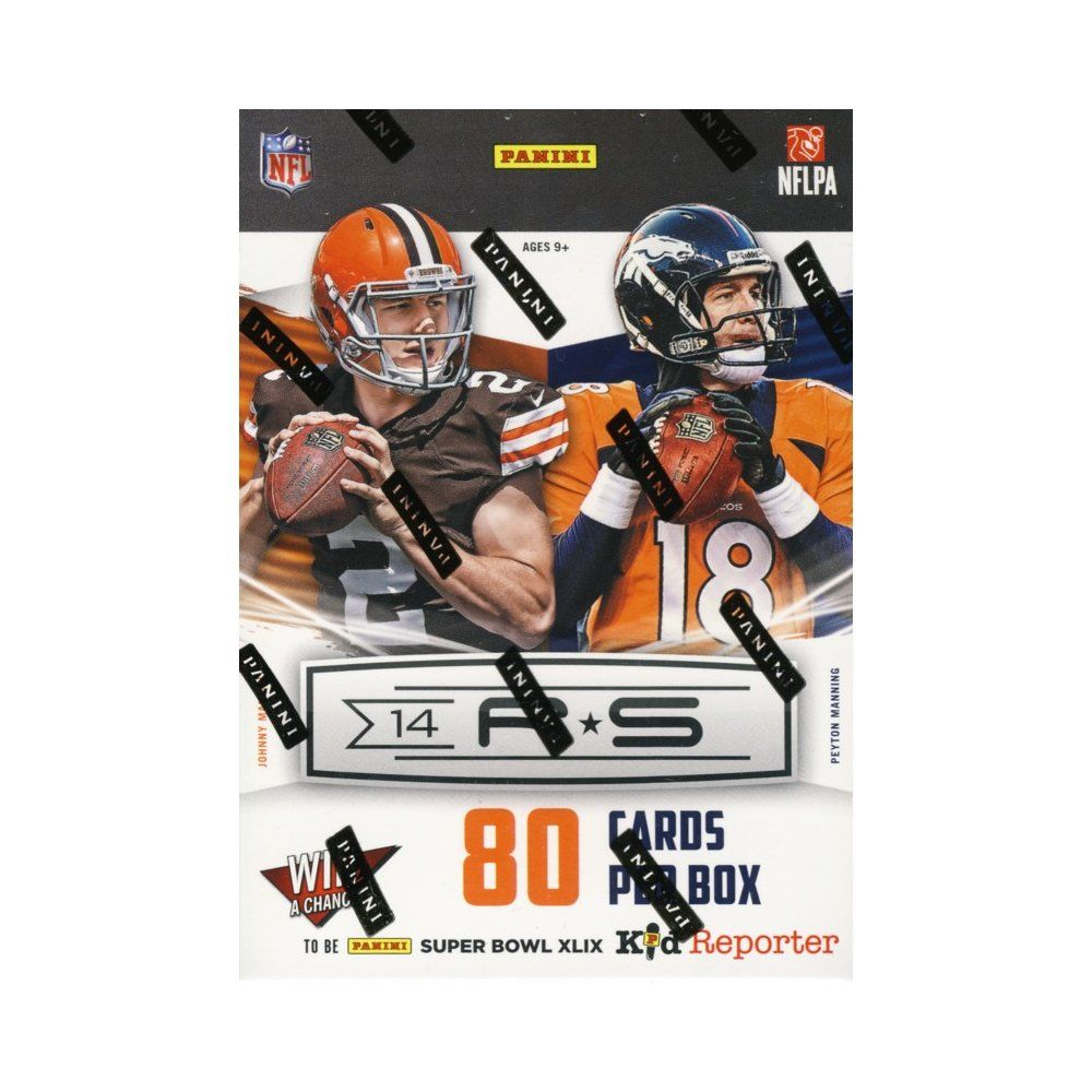 2014 Panini Rookies and Stars Football Blaster Box with 80 Cards ...