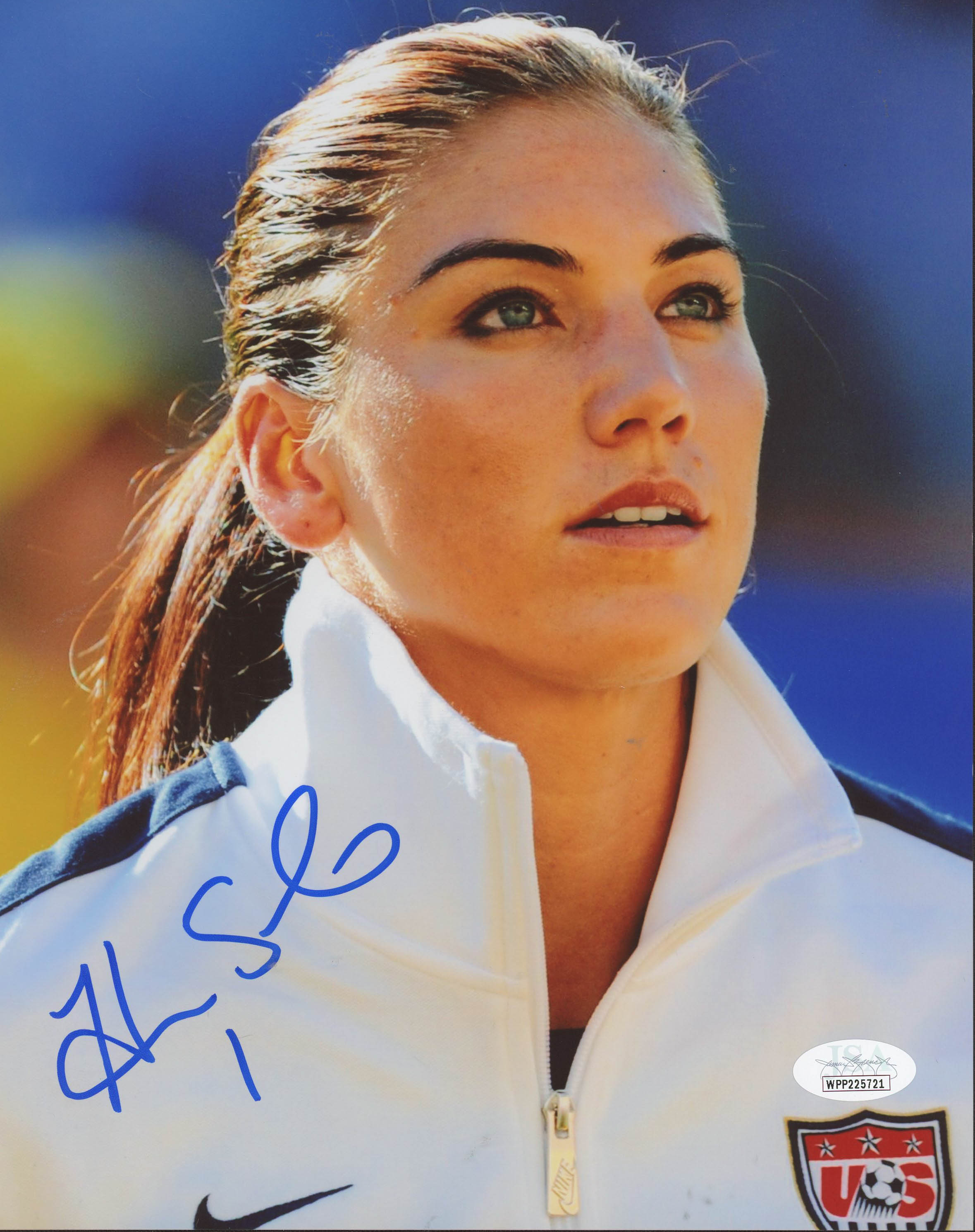 Hope Solo Signed Team USA 8x10 Photo (JSA COA) | Pristine Auction