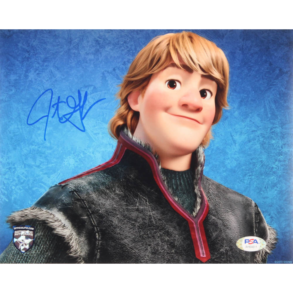 Jonathan Groff Signed "Frozen" 8x10 Photo (PSA COA) | Pristine Auction