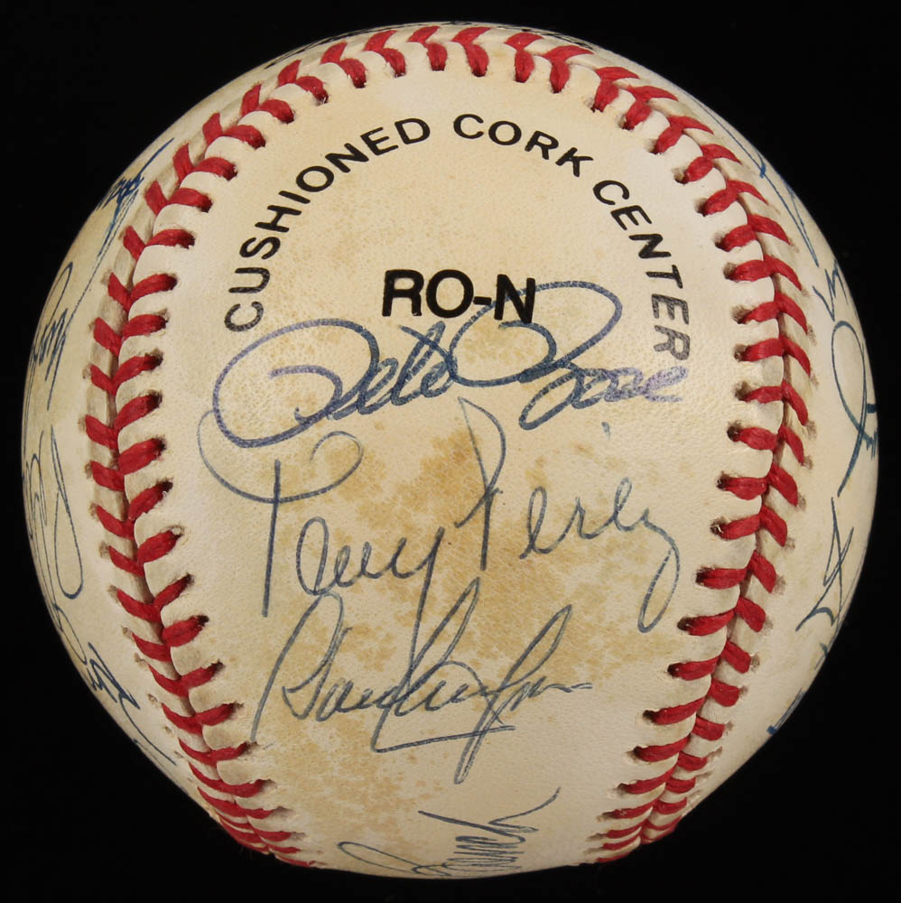 "Big Red Machine" ONL Baseball Team-Signed by (17) with Johnny Bench ...