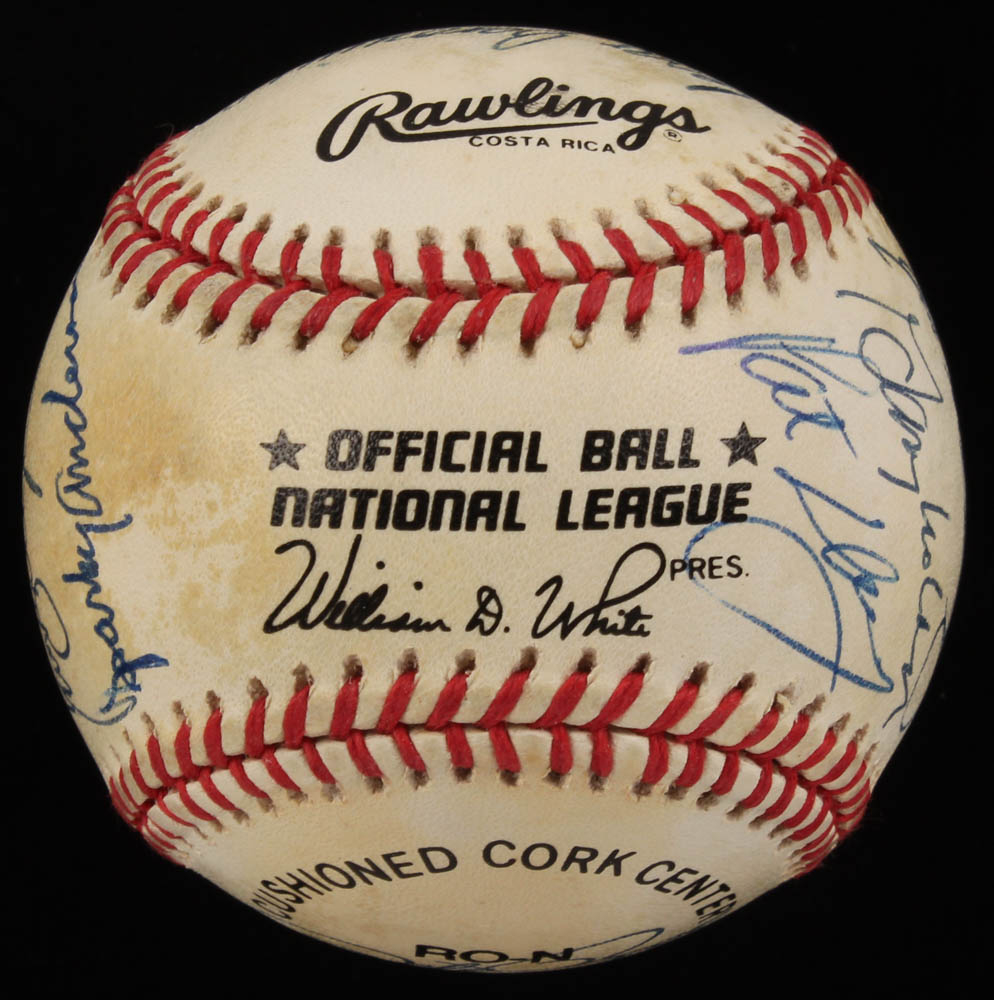 "Big Red Machine" ONL Baseball Team-Signed by (17) with Johnny Bench ...