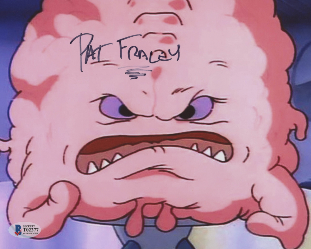 Pat Fraley Signed "Teenage Mutant Ninja Turtles 2" 8x10 Photo (Beckett ...