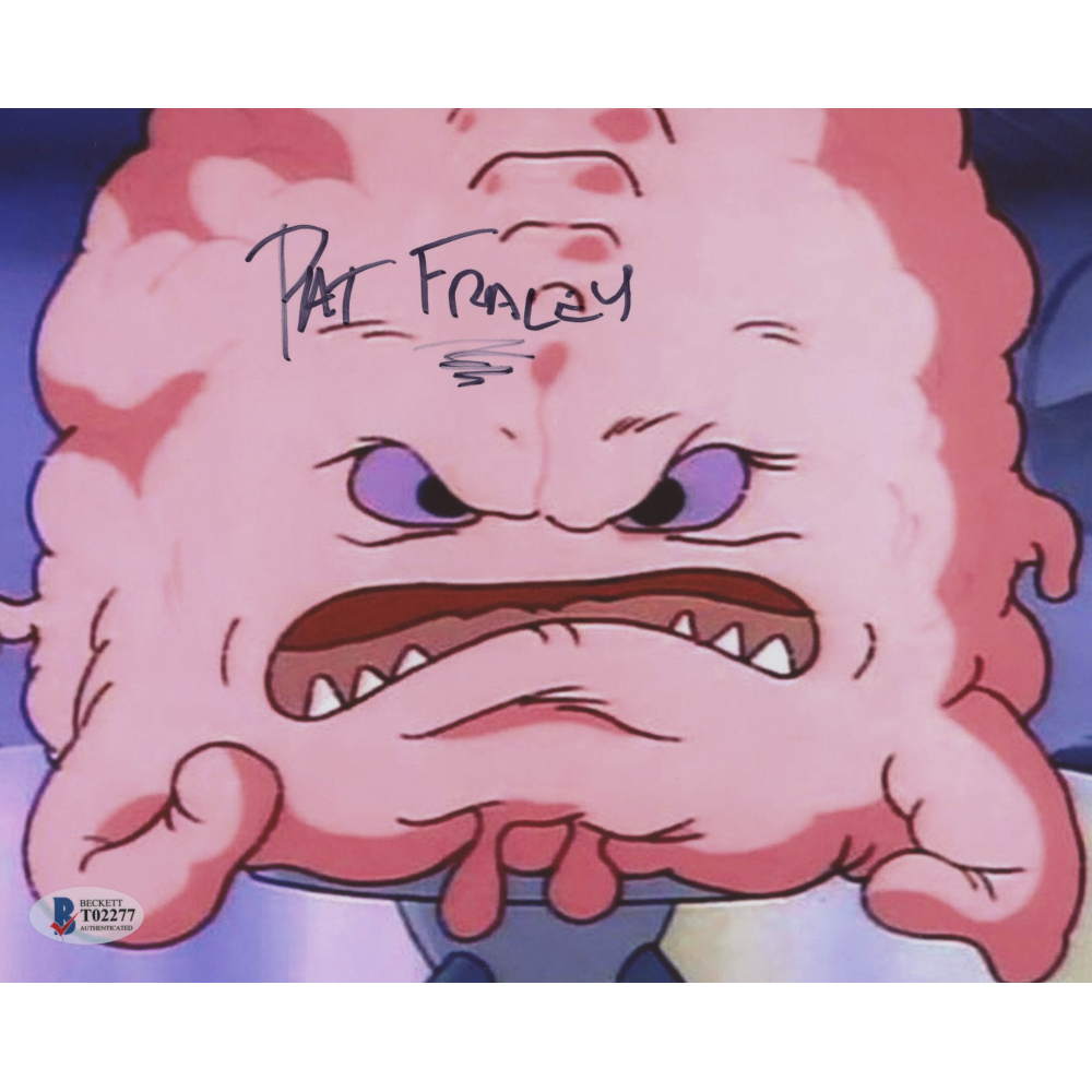 Pat Fraley Signed "Teenage Mutant Ninja Turtles 2" 8x10 Photo (Beckett ...