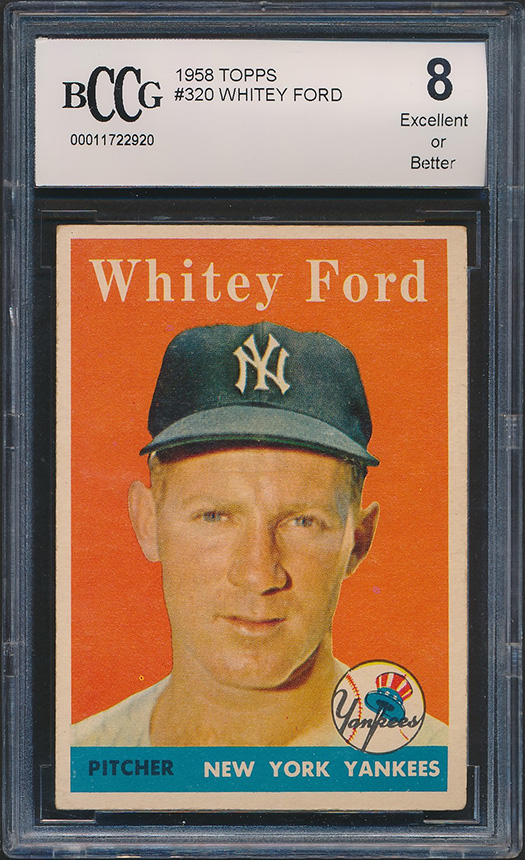 Whitey Ford 1958 Topps #320 (BCCG 8) | Pristine Auction