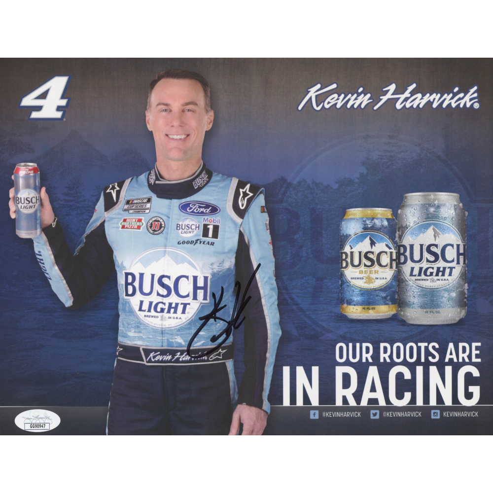 Kevin Harvick Signed 8x10 Photo (JSA COA) | Pristine Auction