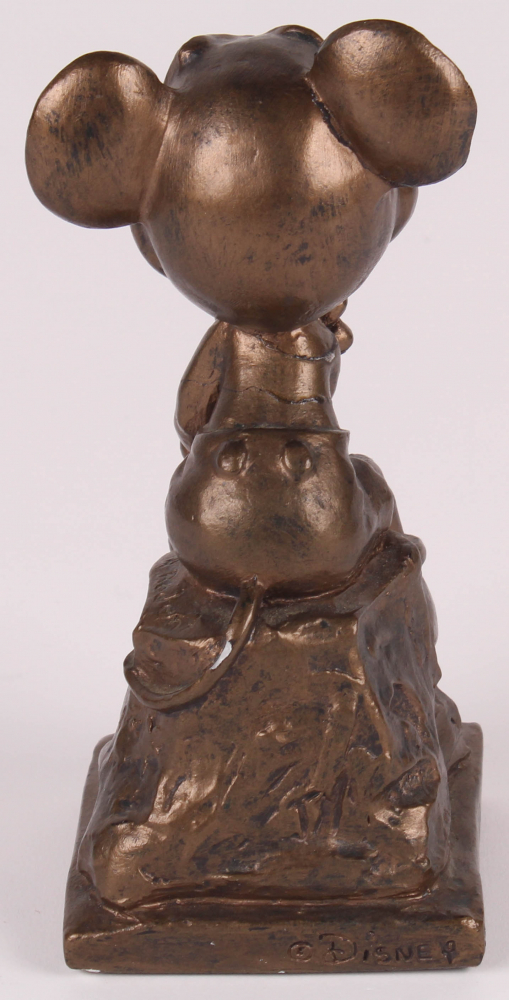 Vintage Bronze Disneyland Mickey Mouse Figurine | Pristine Auction