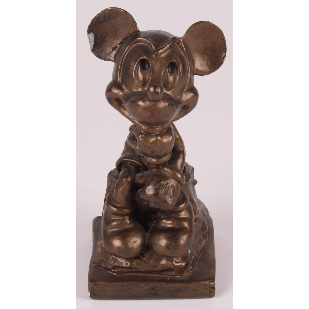 Vintage Bronze Disneyland Mickey Mouse Figurine | Pristine Auction