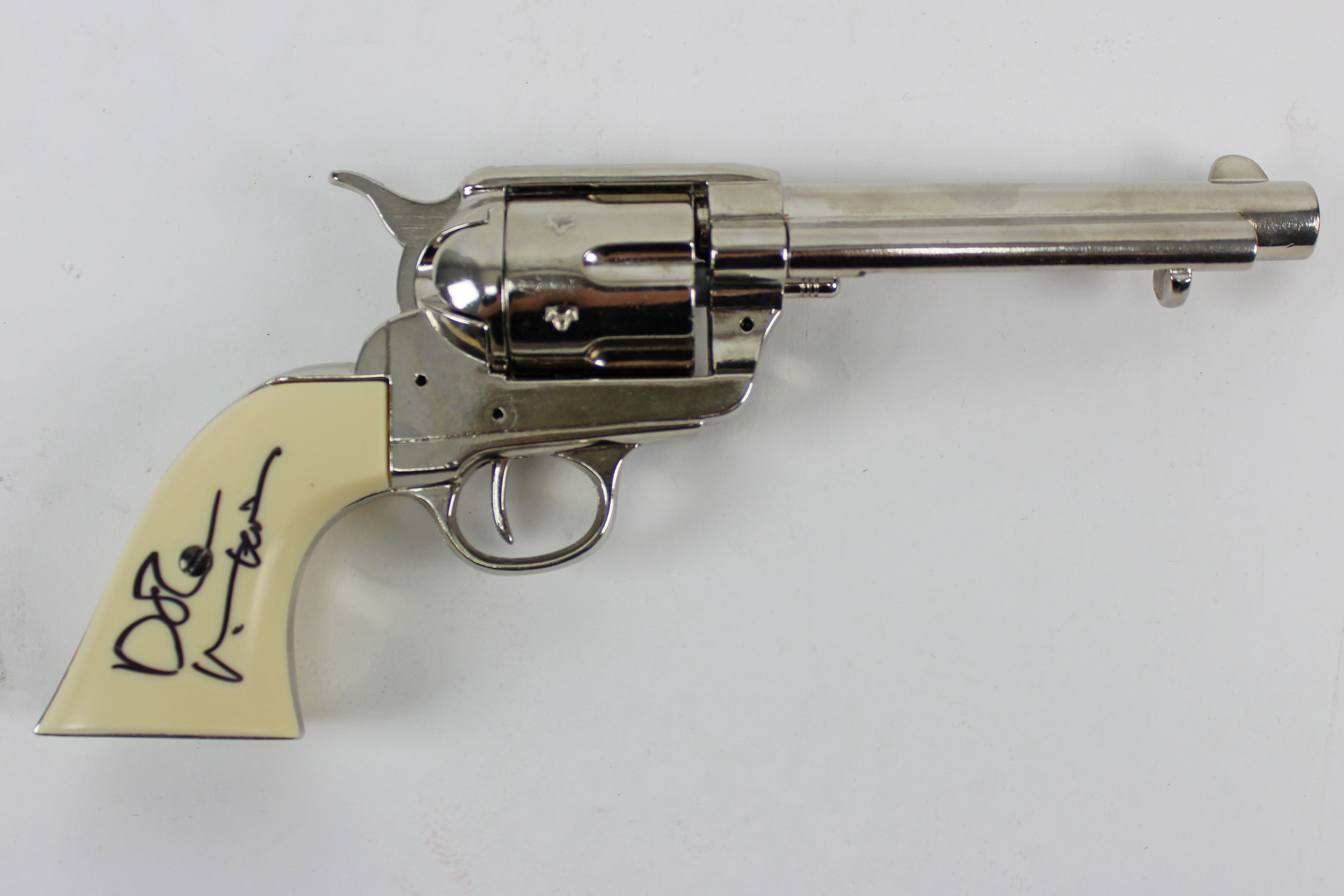 Val Kilmer Signed "Tombstone" Replica Revolver Inscribed "Doc" (Beckett ...