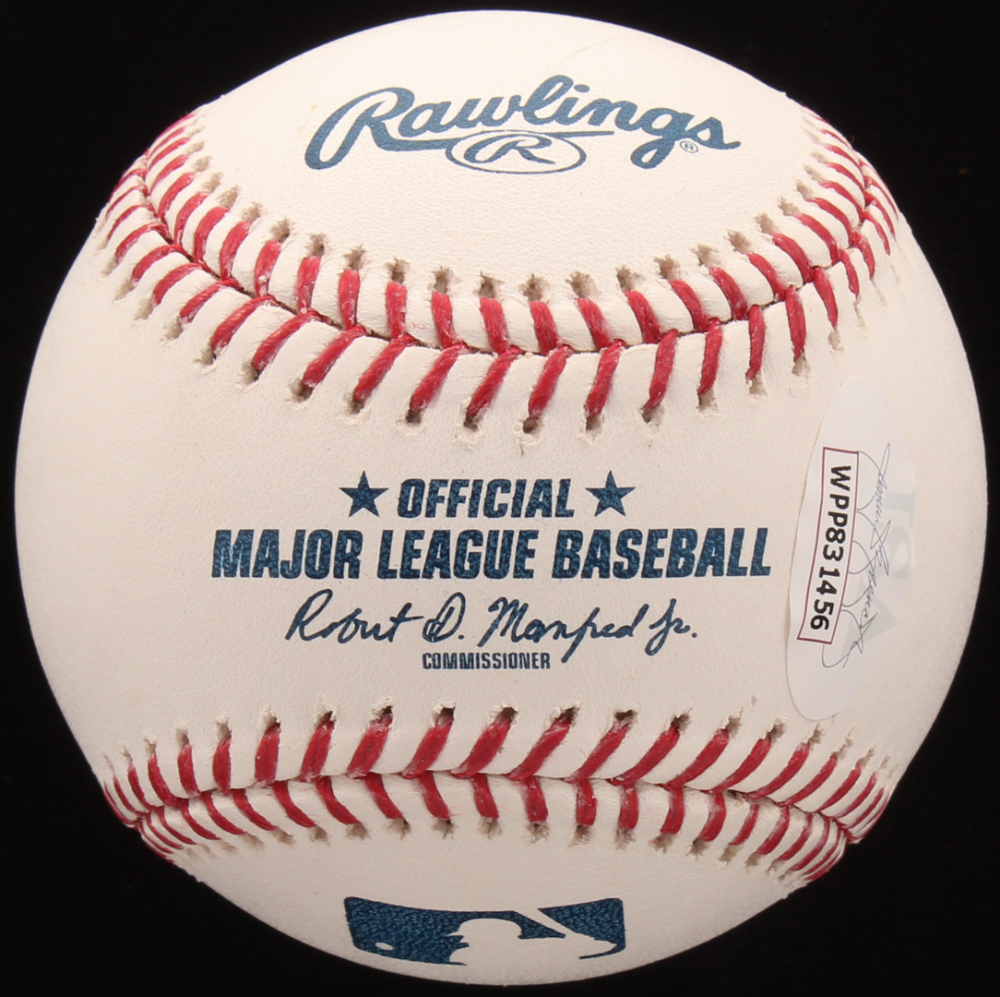 Robin Yount Signed OML Baseball Inscribed "HOF 99" (JSA COA) | Pristine ...