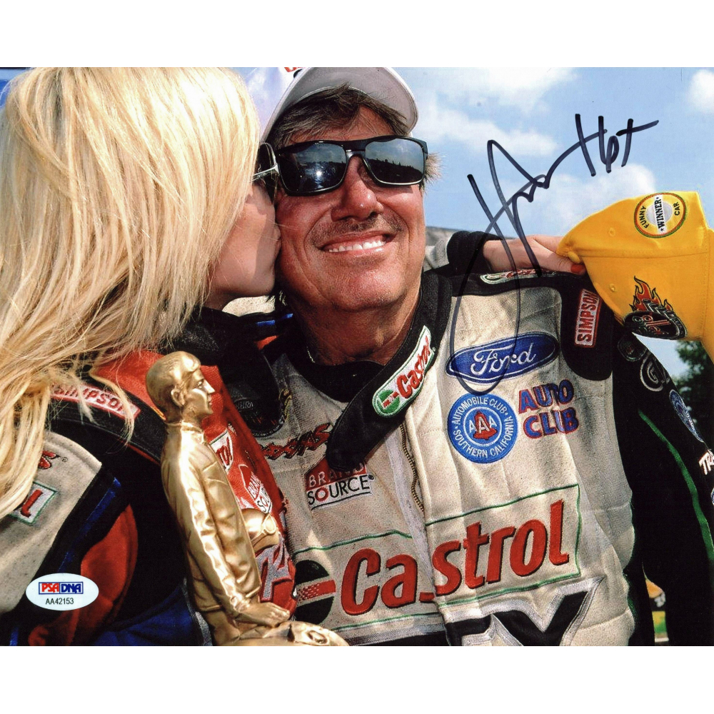 John Force Signed 8x10 Photo (PSA COA) | Pristine Auction