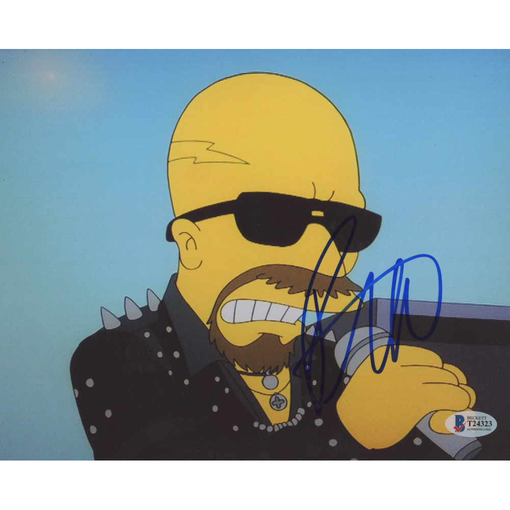Rob Halford Signed "The Simpsons" 8x10 Photo (JSA COA) | Pristine Auction