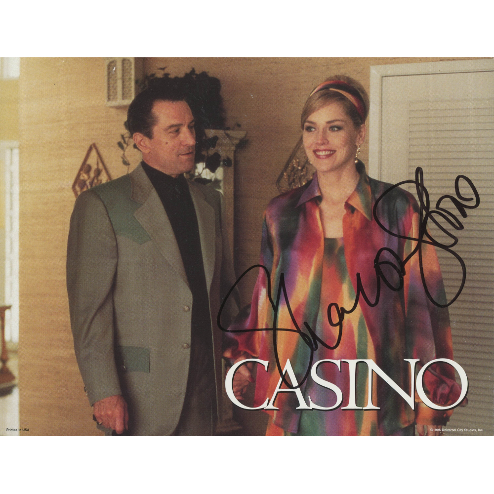 Sharon Stone Signed "Casino" 8x10 Photo (PSA Hologram) | Pristine Auction