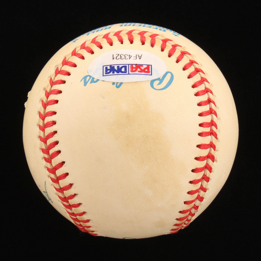 Phil Rizzuto & Yogi Berra Signed OAL Baseball (PSA Hologram) | Pristine ...