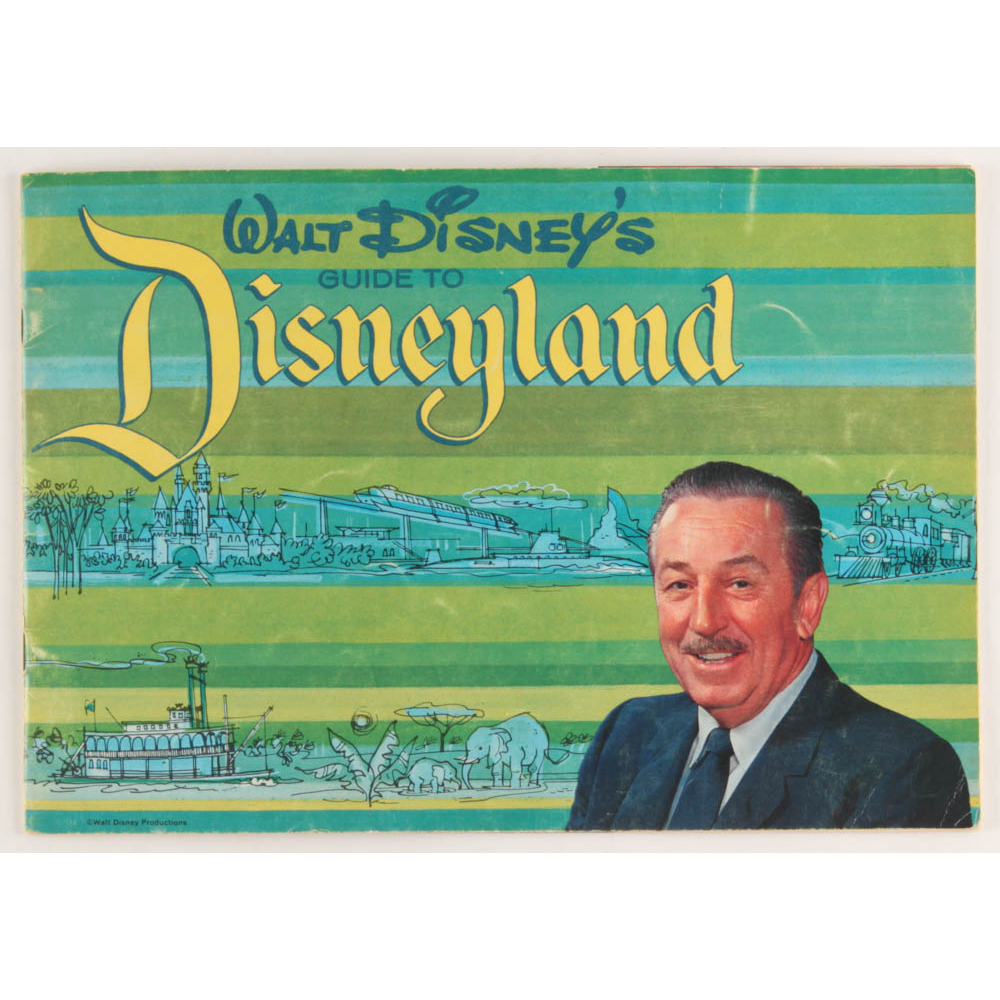Vintage 1964 Walt Disney's "Guide to Disneyland" Souvenir Guide Book ...