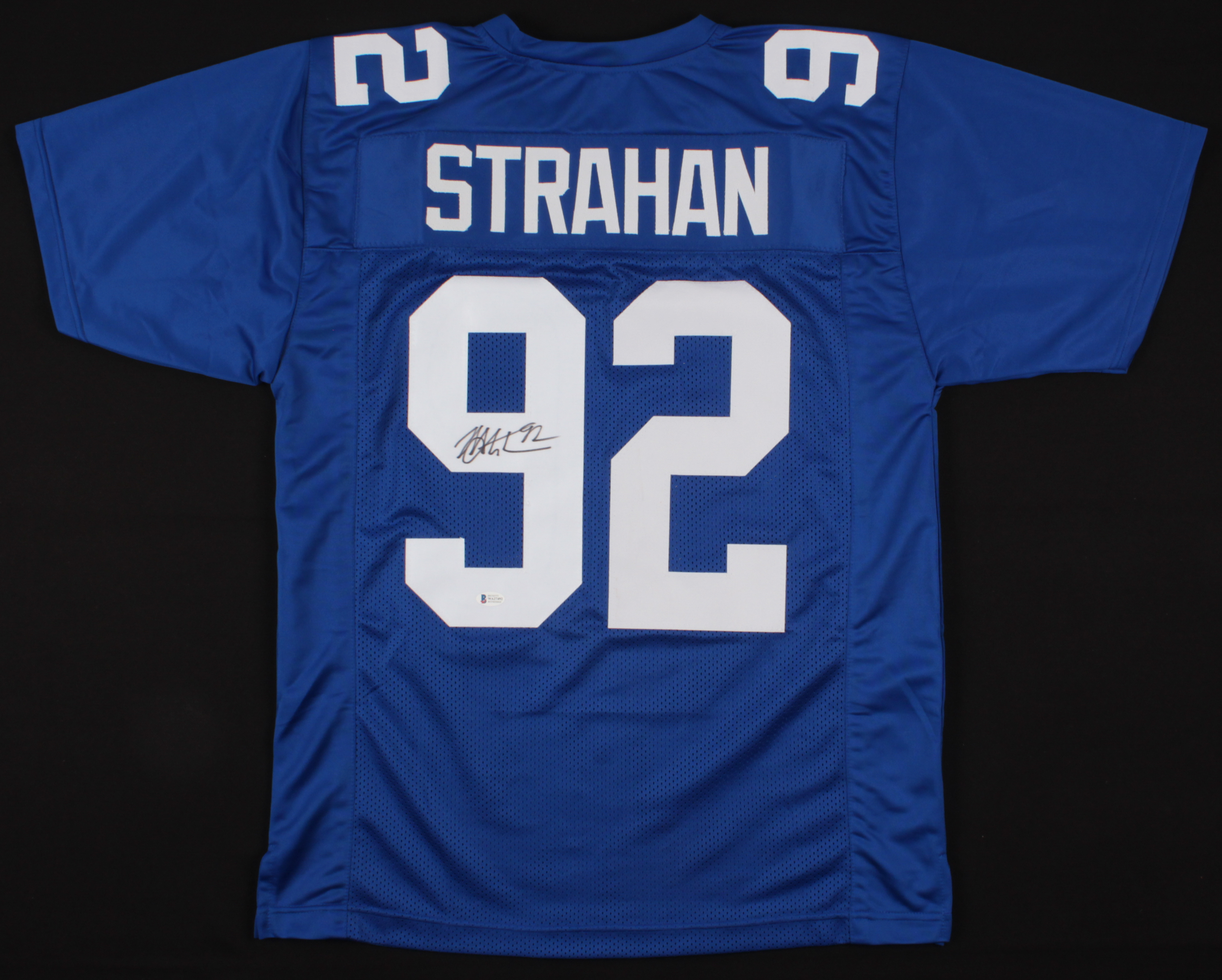 Michael Strahan Signed Jersey (Beckett COA) | Pristine Auction