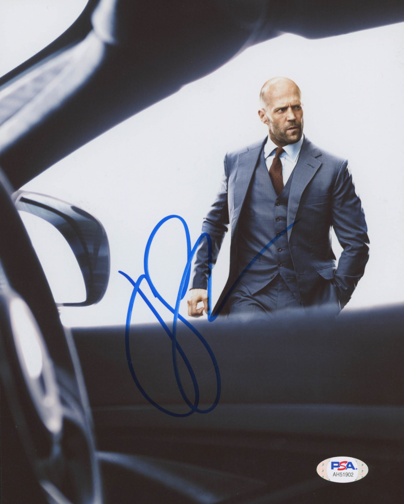 Jason Statham Signed "Fast & Furious Presents: Hobbs & Shaw" 8x10 Photo ...