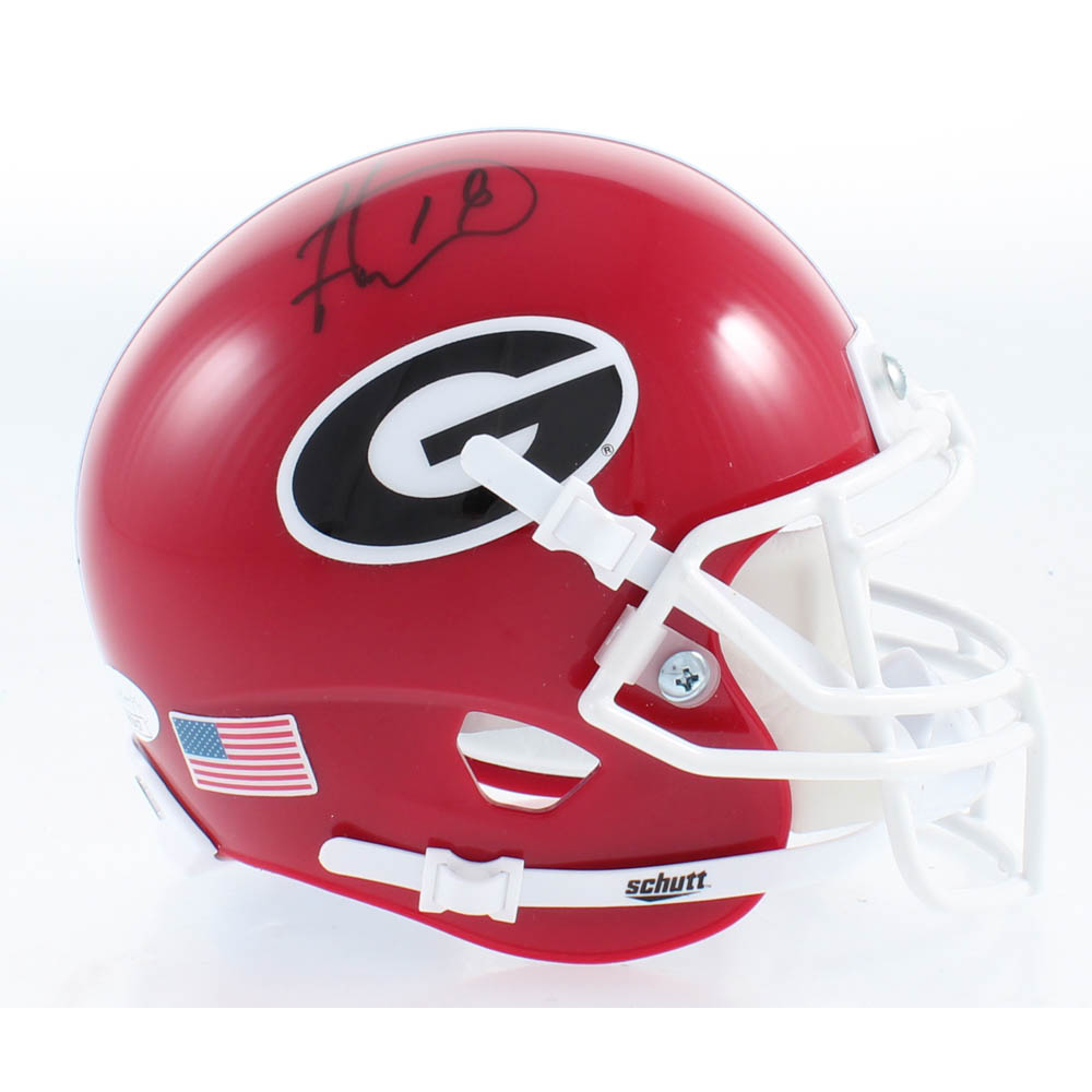 Hines Ward Signed Georgia Bulldogs Mini Helmet (JSA COA) | Pristine Auction
