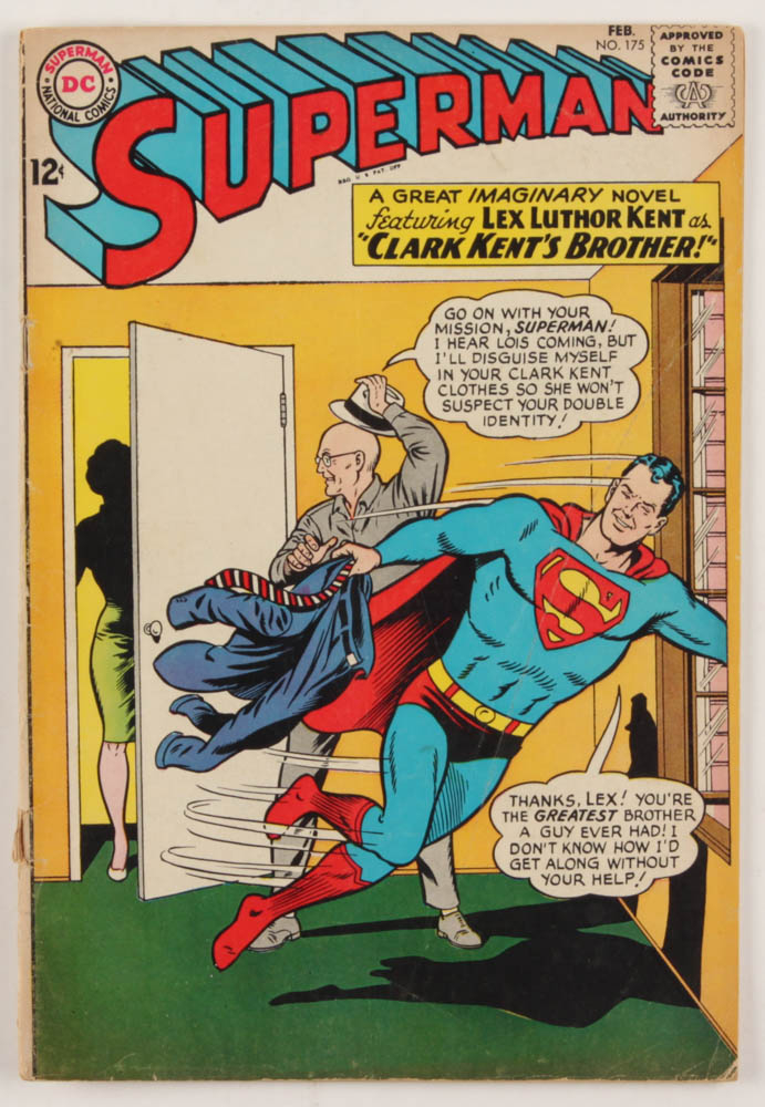1965 "Superman" Issue #175 DC Comic Book | Pristine Auction