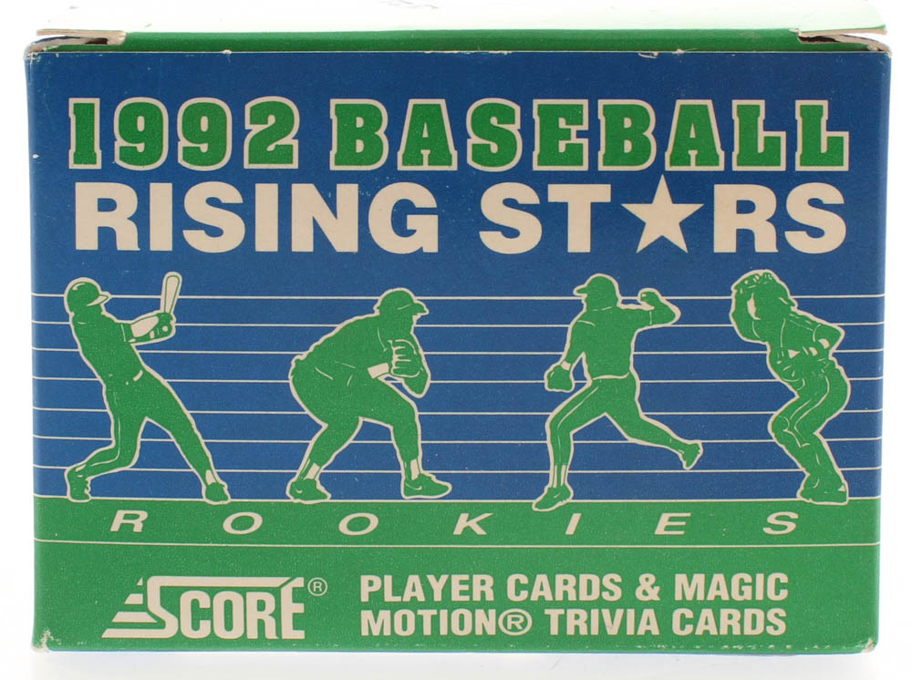Complete Set of (100) 1992 Score Rising Stars Baseball Cards | Pristine ...