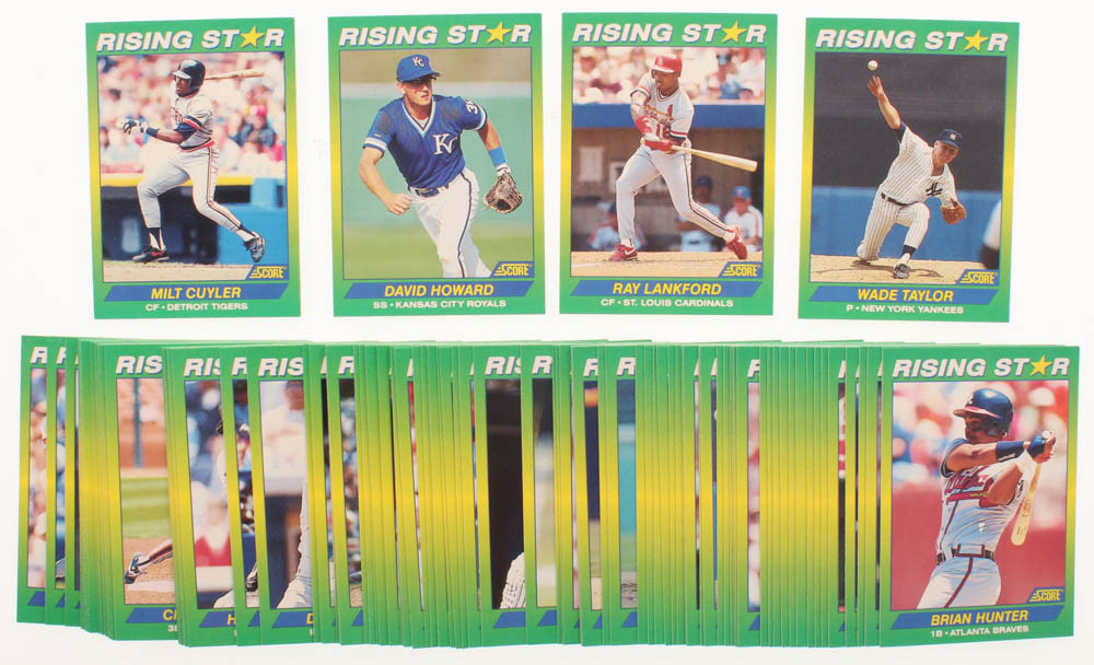 Complete Set of (100) 1992 Score Rising Stars Baseball Cards | Pristine ...