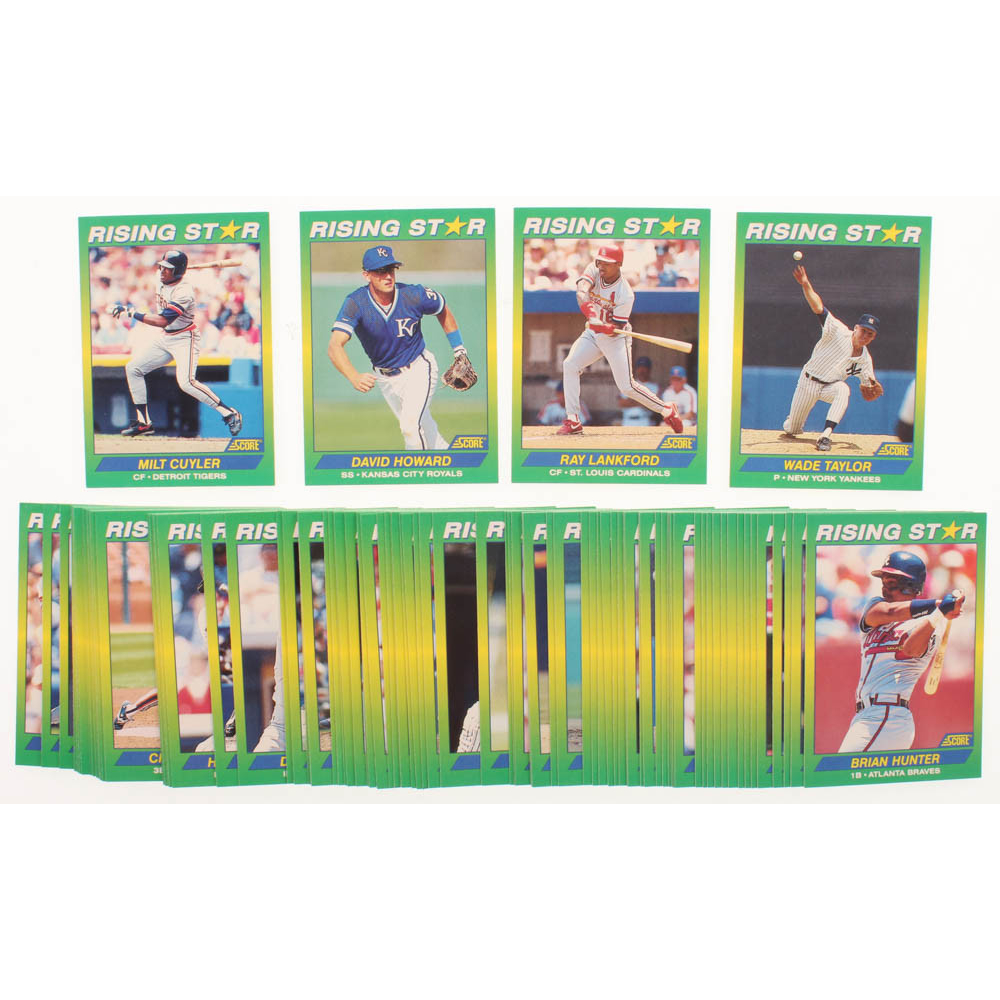 Complete Set of (100) 1992 Score Rising Stars Baseball Cards | Pristine ...