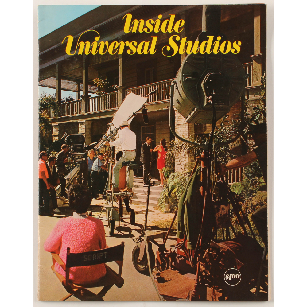 Vintage 1968 "Inside Universal Studios" Magazine with Panarama Fold Out ...