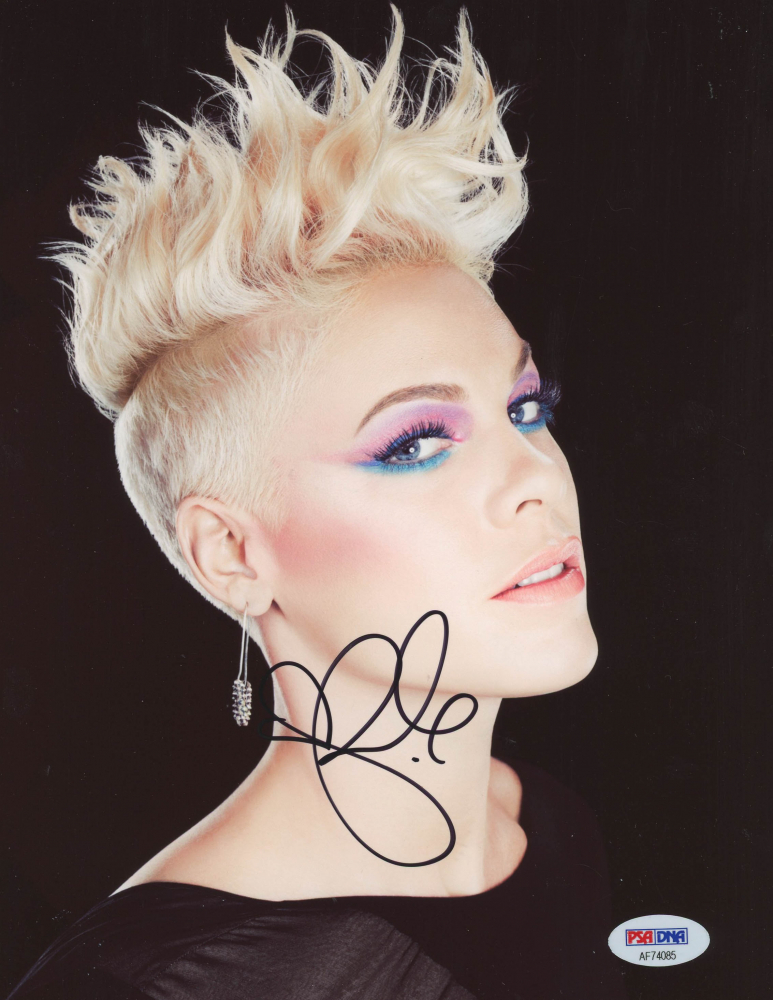 Pink Signed 8x10 Photo (PSA) | Pristine Auction