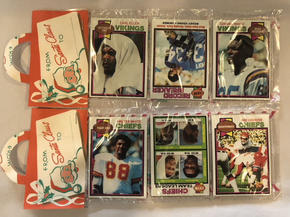 Lot of (2) 1979 Topps Unopened Football Christmas Rack Packs | Pristine ...