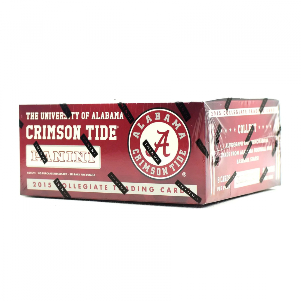 2015 Panini Alabama Crimson Tide Multi-Sport Box with (24) Packs ...