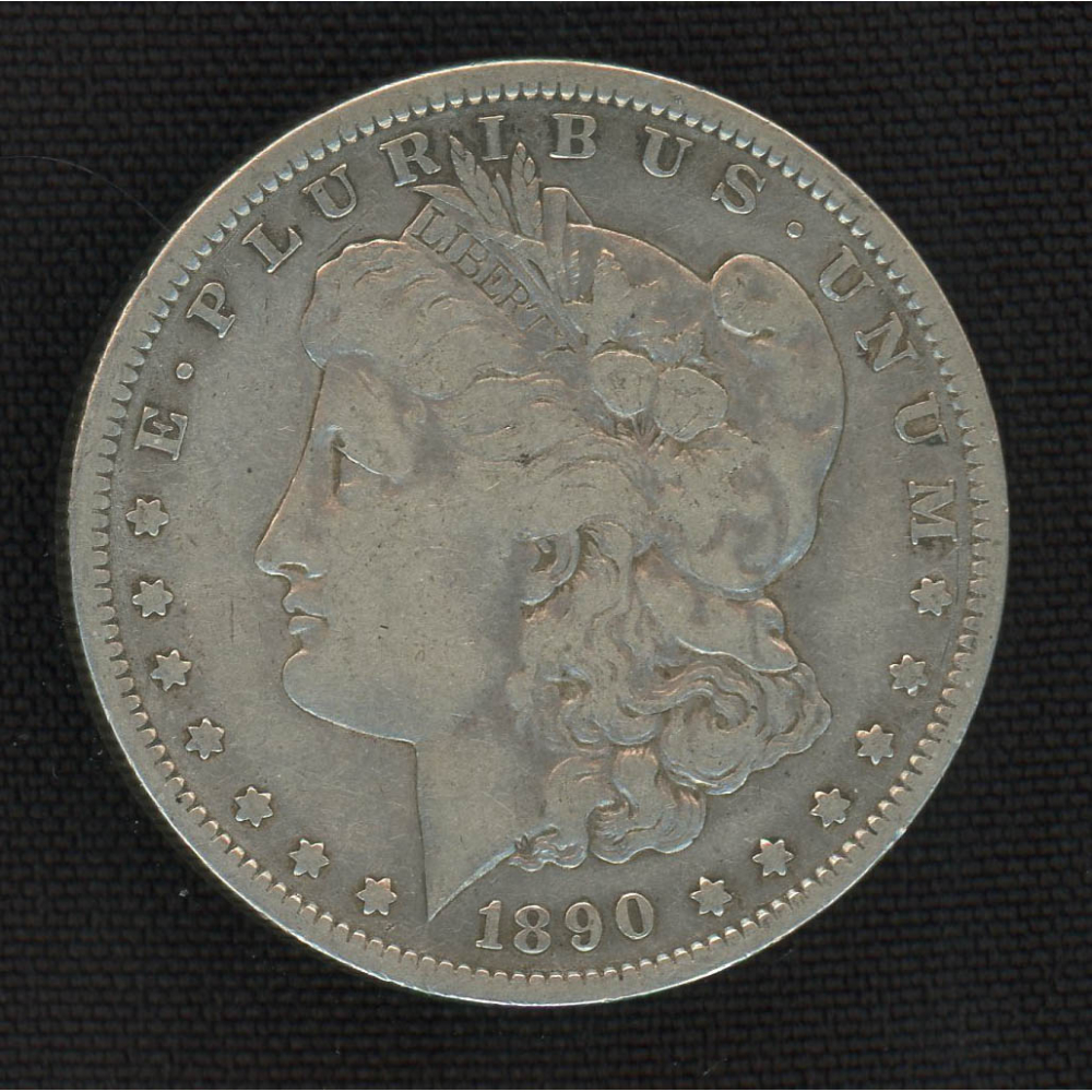1890-S Morgan Silver Dollar | Pristine Auction