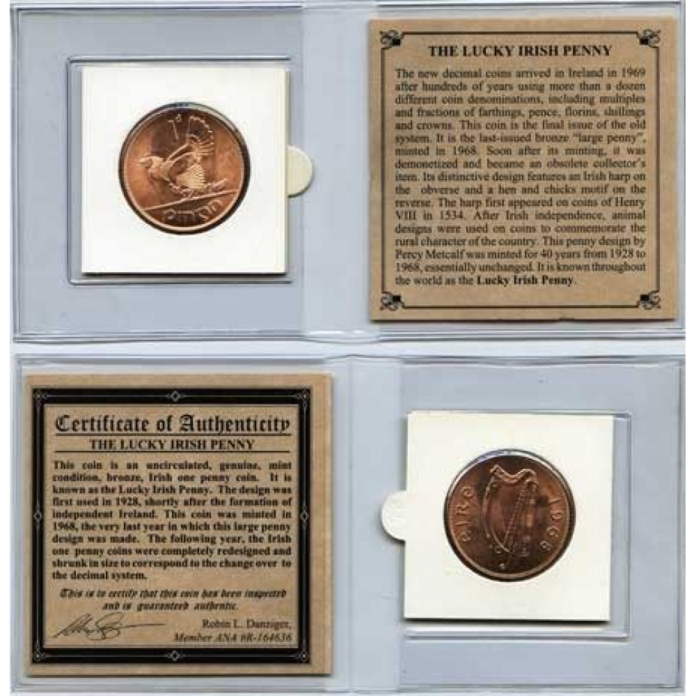 Lucky Irish Penny | Pristine Auction