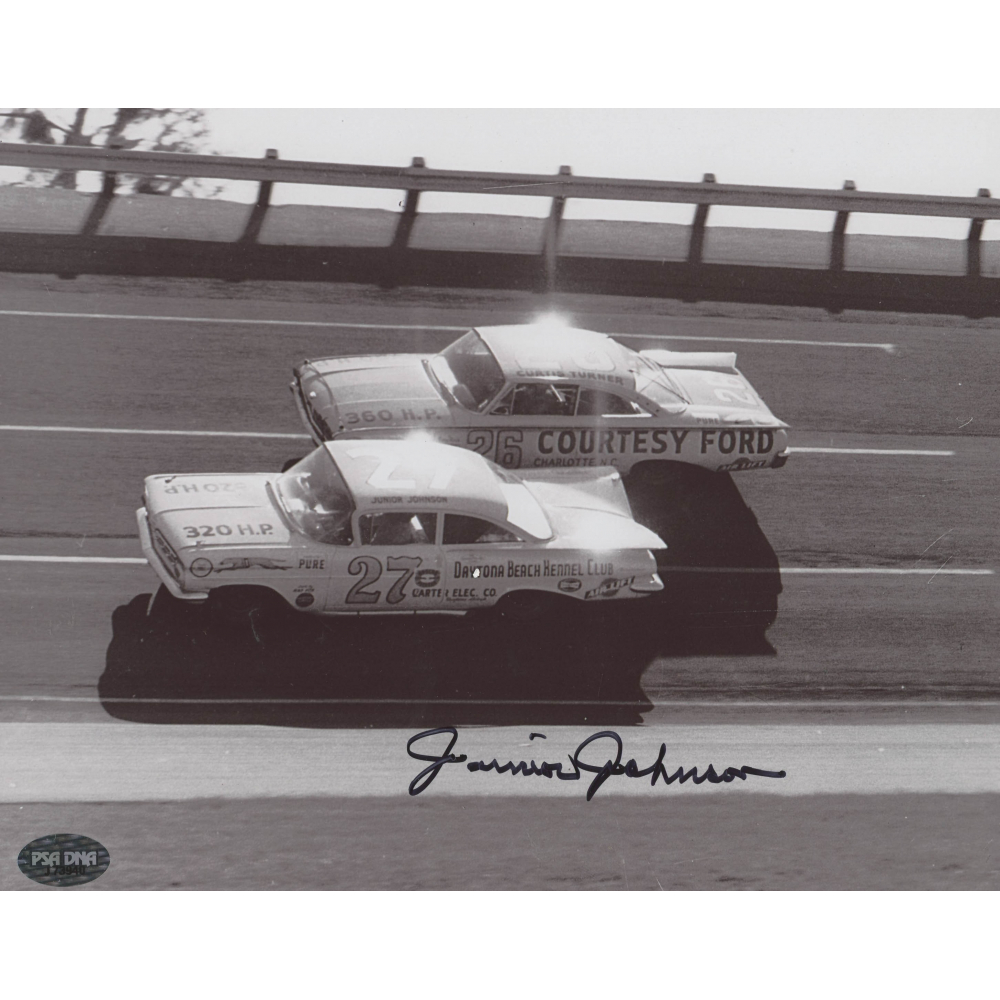 Junior Johnson Signed 8x10 Photo (PSA COA) | Pristine Auction