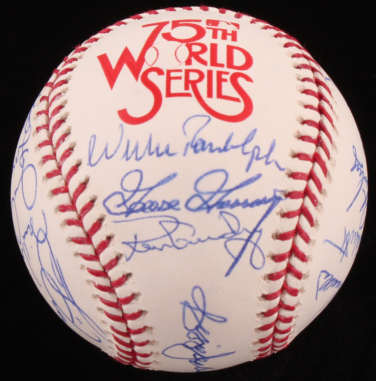 1978 Yankees World Series Baseball Team-Signed by (21) with Reggie ...