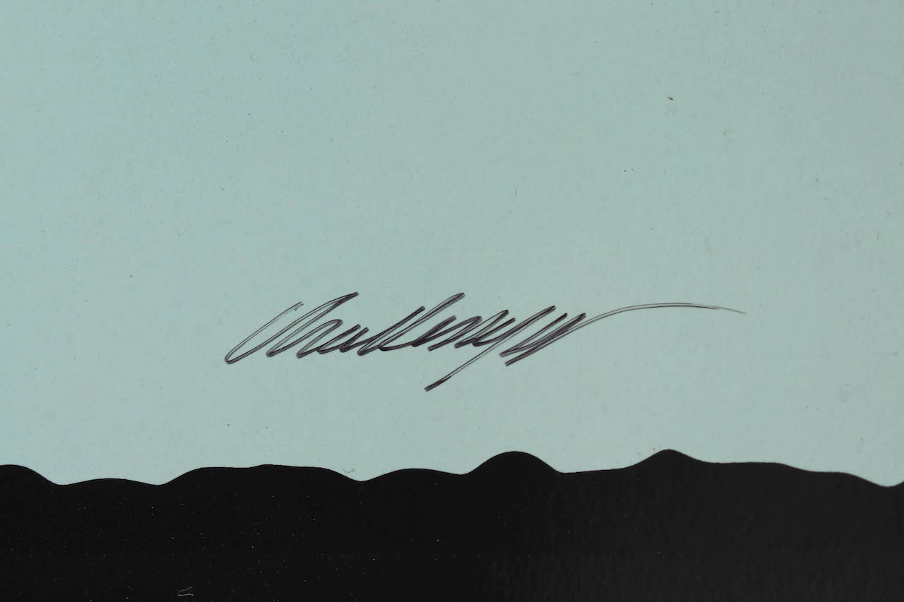 JD Challenger Signed AP "Rides in Clouds" 34.5x43 Custom Matte ...