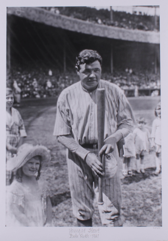 Historical Photo Archive - Babe Ruth “Young at Heart” Limited Edition ...