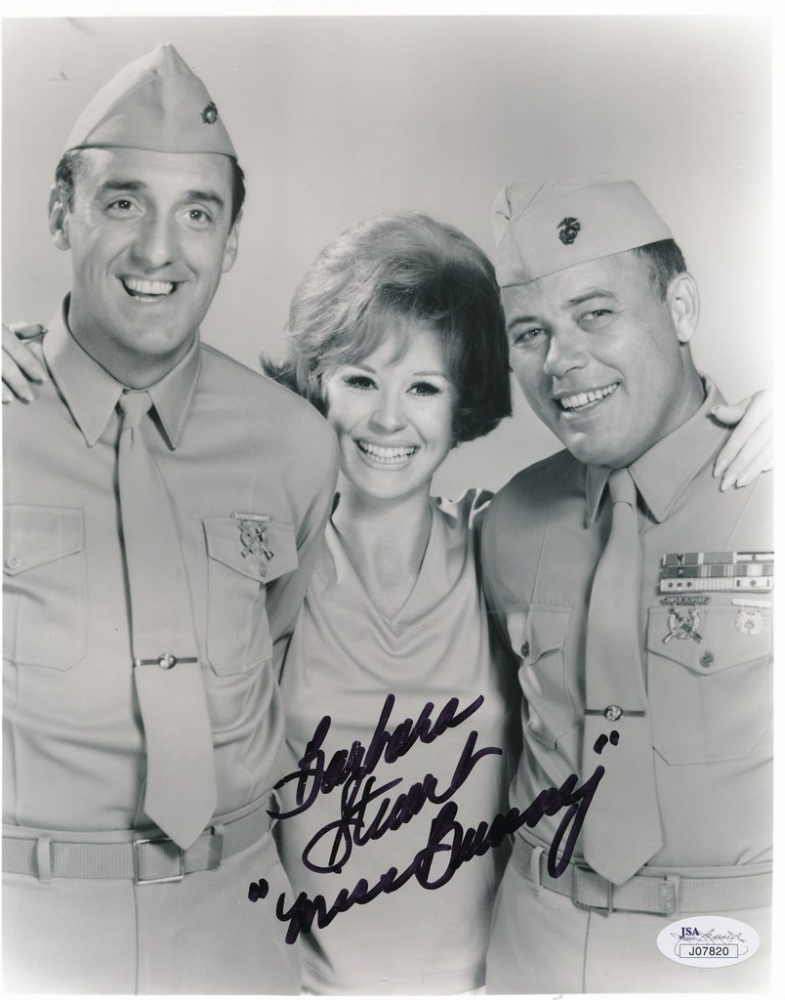 Barbara Stuart Signed "Gomer Pyle" 8x10 Photo Inscribed "Miss Bunny ...