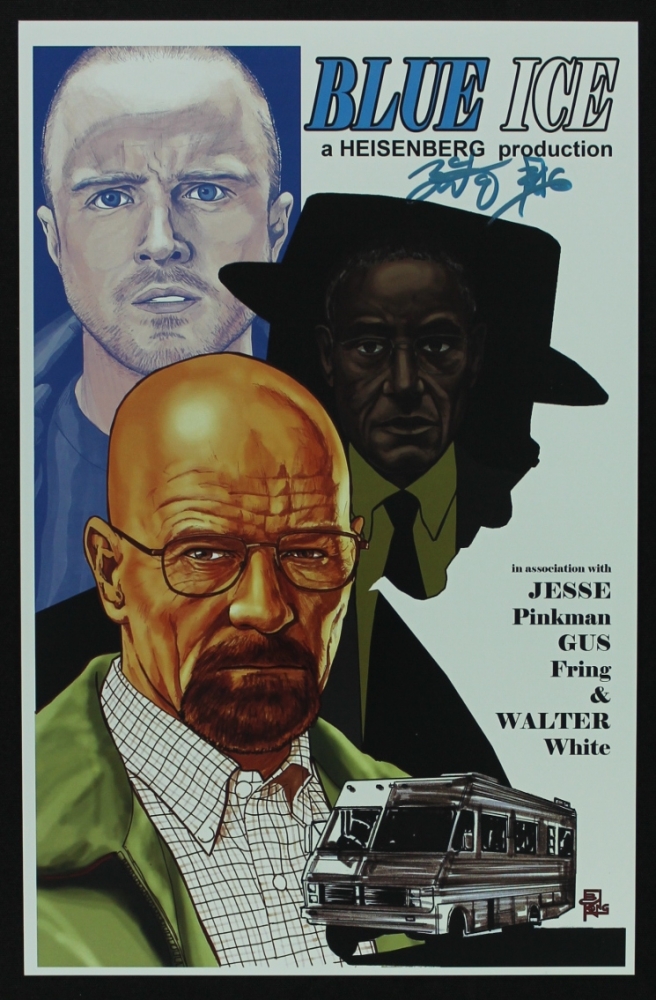Breaking Bad "Blue Ice" 11x17 Lithograph Signed by Artist Brian Kong ...