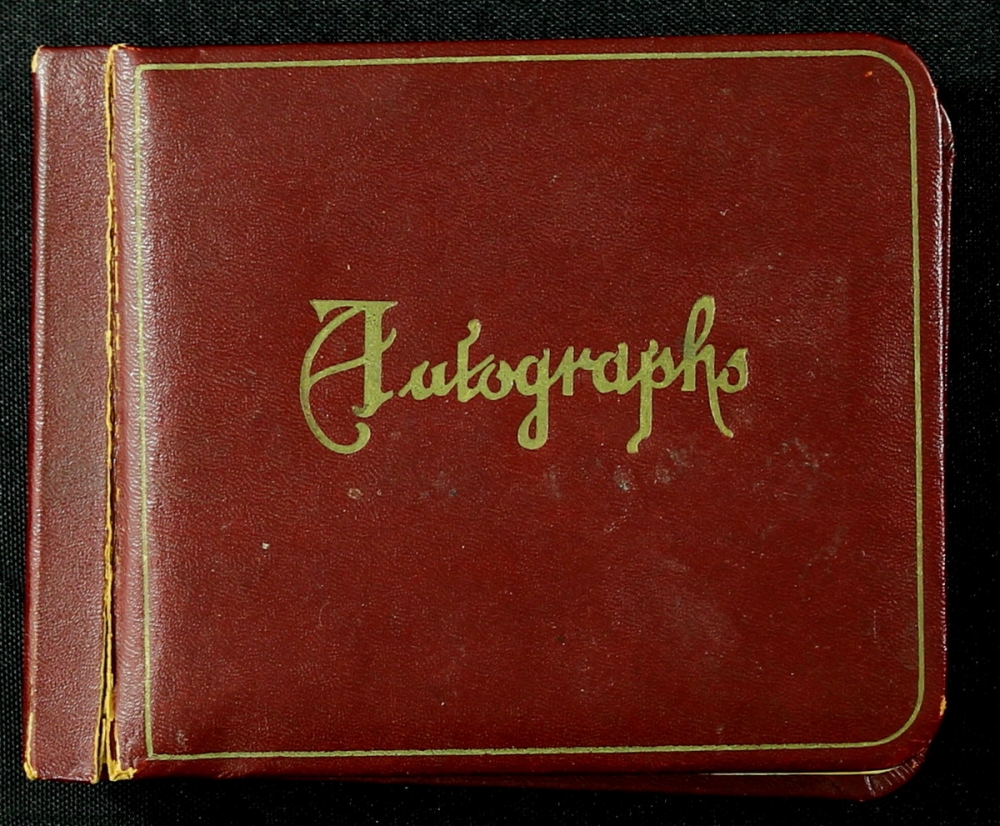 Vintage 1950's Autograph Book with (52) Signatures with Dinah Shore ...