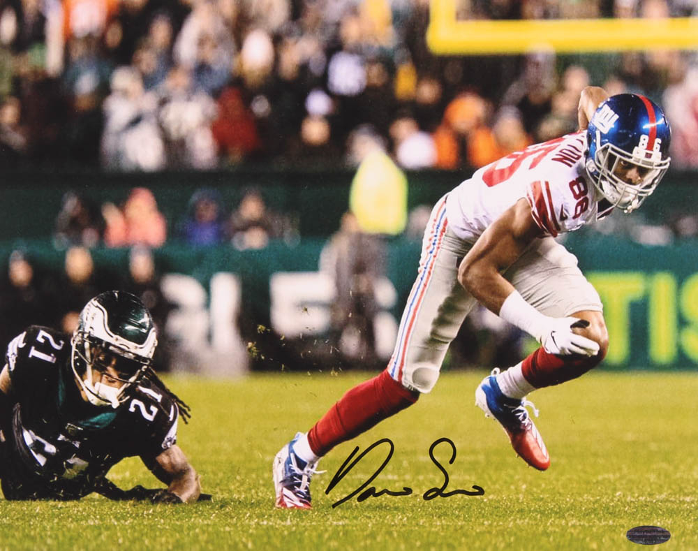 Darius Slayton Signed Giants 11x14 Photo (Playball Ink Hologram ...