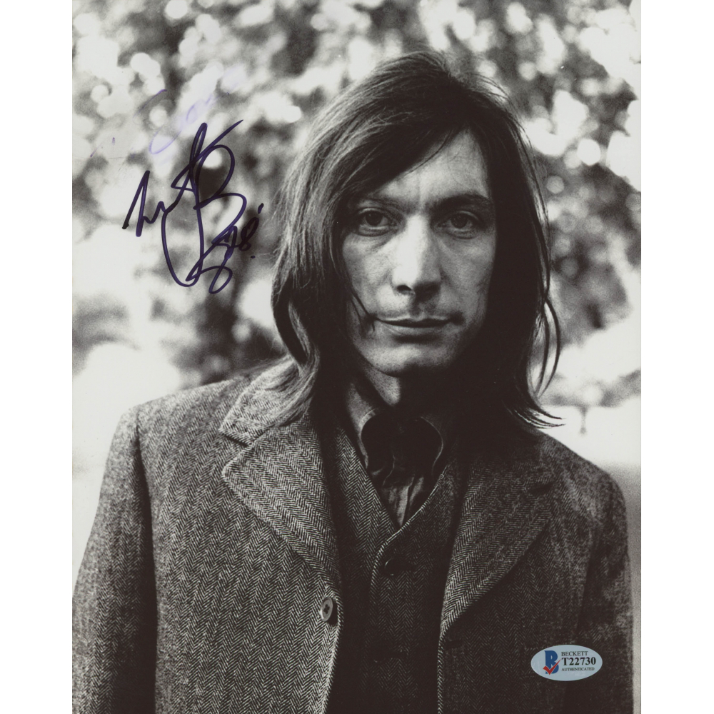 Charlie Watts Signed 8x10 Photo (Beckett COA) | Pristine Auction