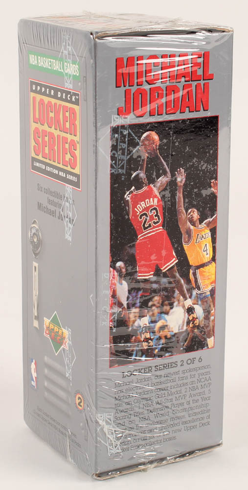 1991 Upper Deck NBA Michael Jordan Locker Series 2 Box with (7) Packs ...