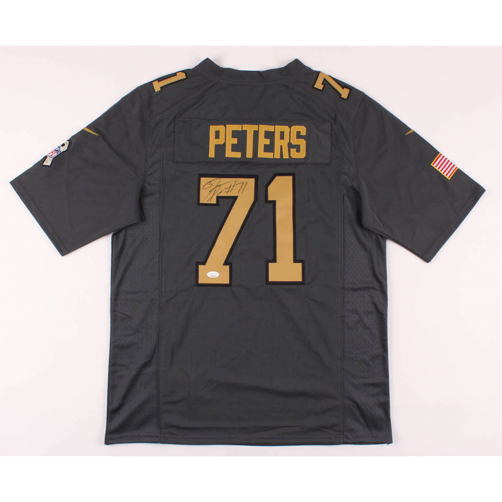 Jason Peters Signed Eagles "Salute to Service" Jersey (JSA Hologram ...