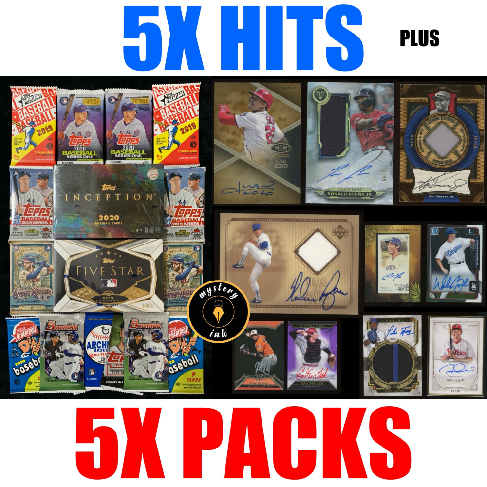 Mystery Ink 5X Hits AND 5X Packs Mystery Box - Look for INCEPTION and ...