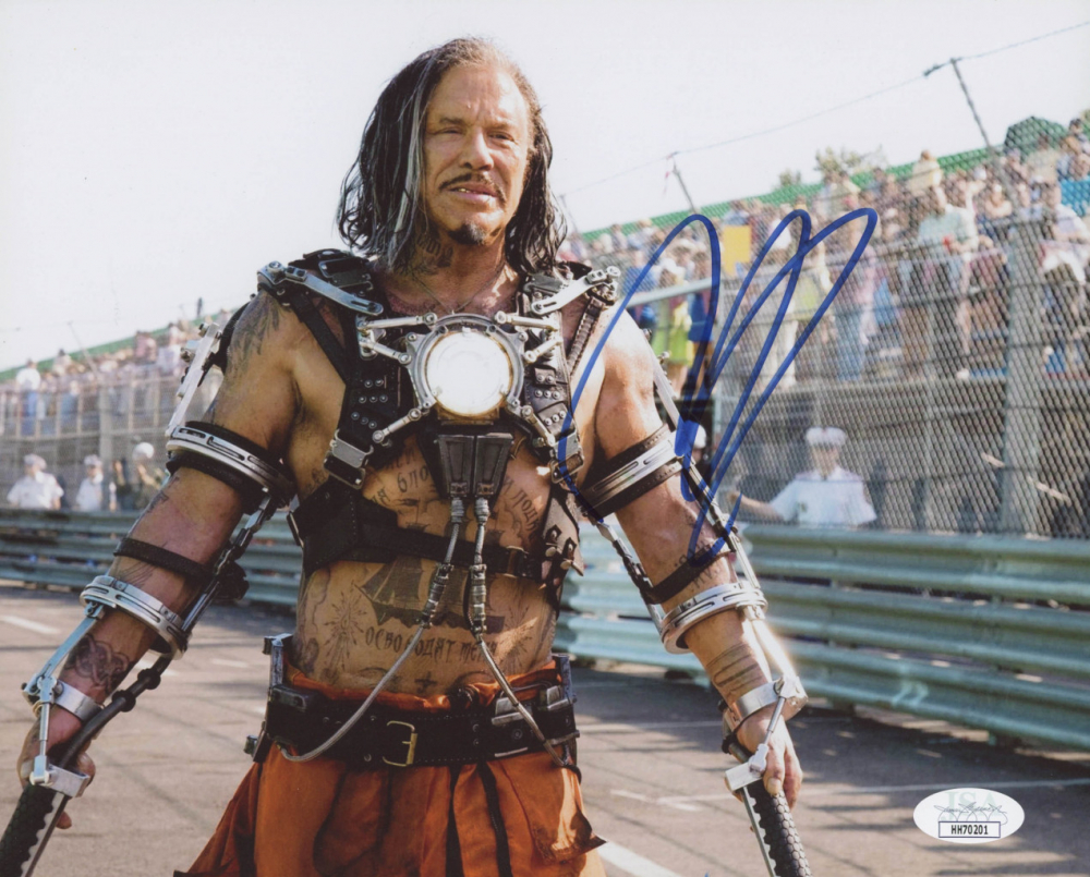 Mickey Rourke Signed "Iron Man 2" 8x10 Photo (JSA COA) | Pristine Auction