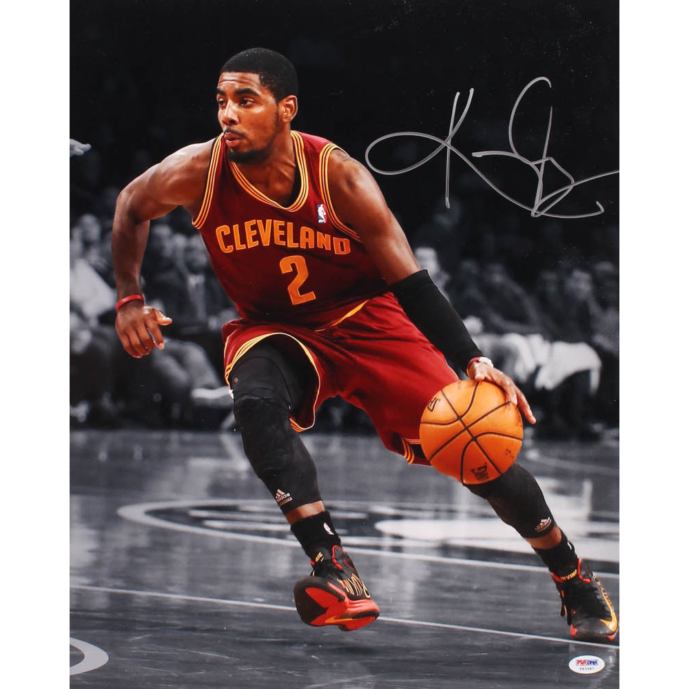 Kyrie Irving Signed Cavaliers 16x20 Photo (PSA Hologram) | Pristine Auction