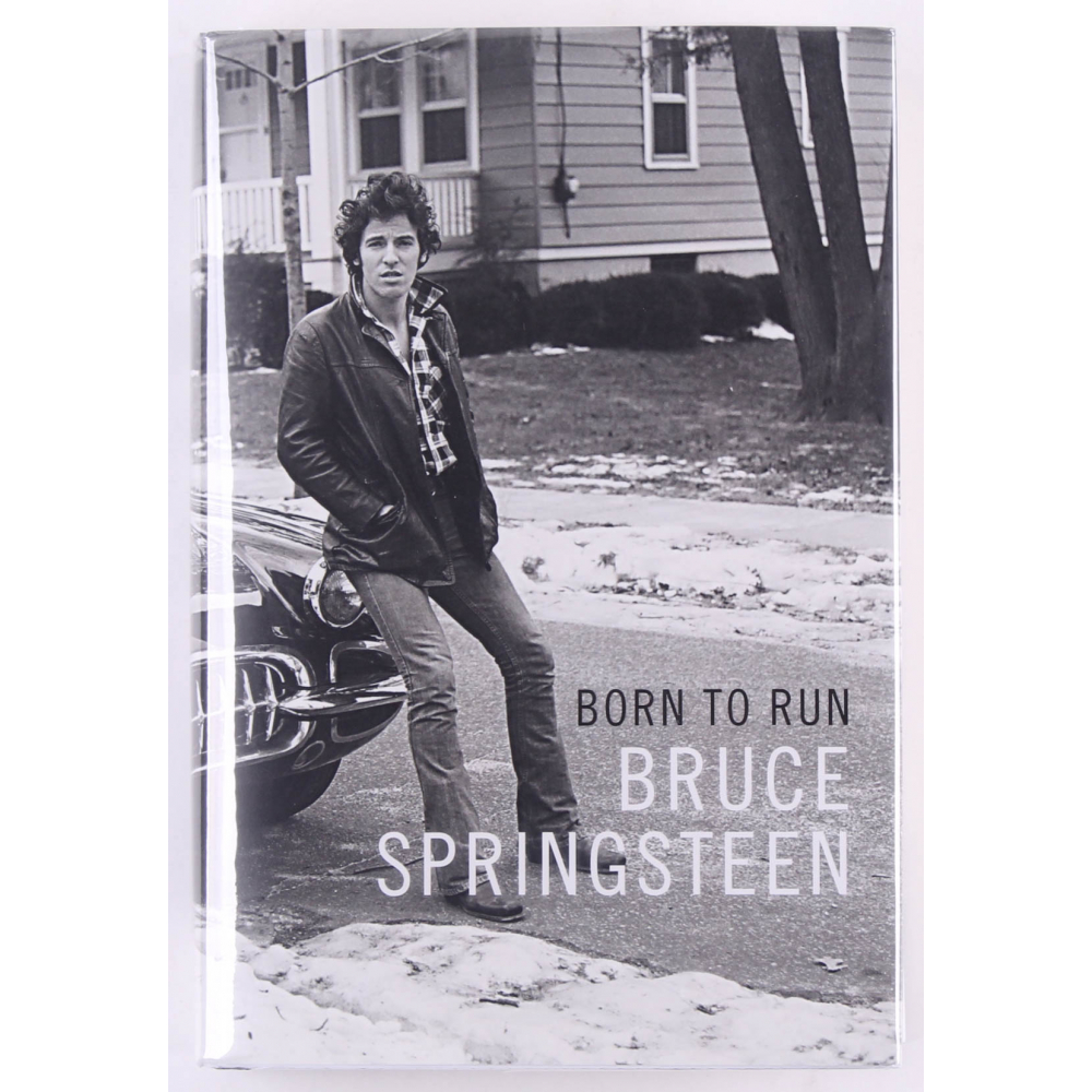 Bruce Springsteen Signed "Born To Run" Hardcover Book (Palm Beach COA ...