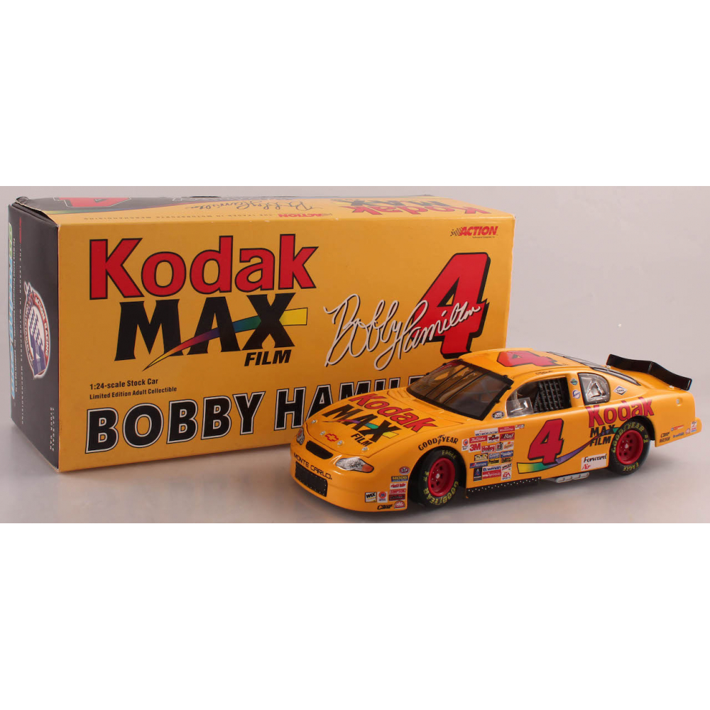 Bobby Hamilton LE #4 Kodak Max Film 2000 Monte Carlo 1:24 Die-Cast Car ...