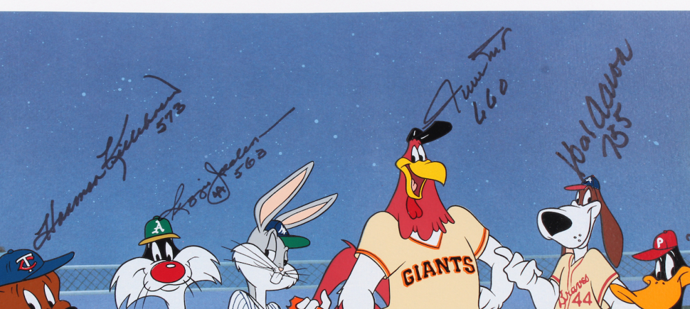 500 Home Run Club Warner Bros. LE 26x36 Custom Framed Lithograph ...