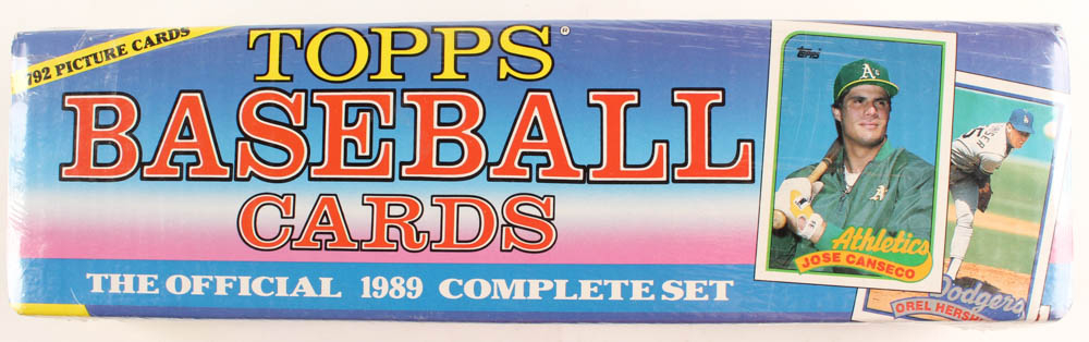 Complete Set Of (792) 1989 Topps Baseball Cards | Pristine Auction