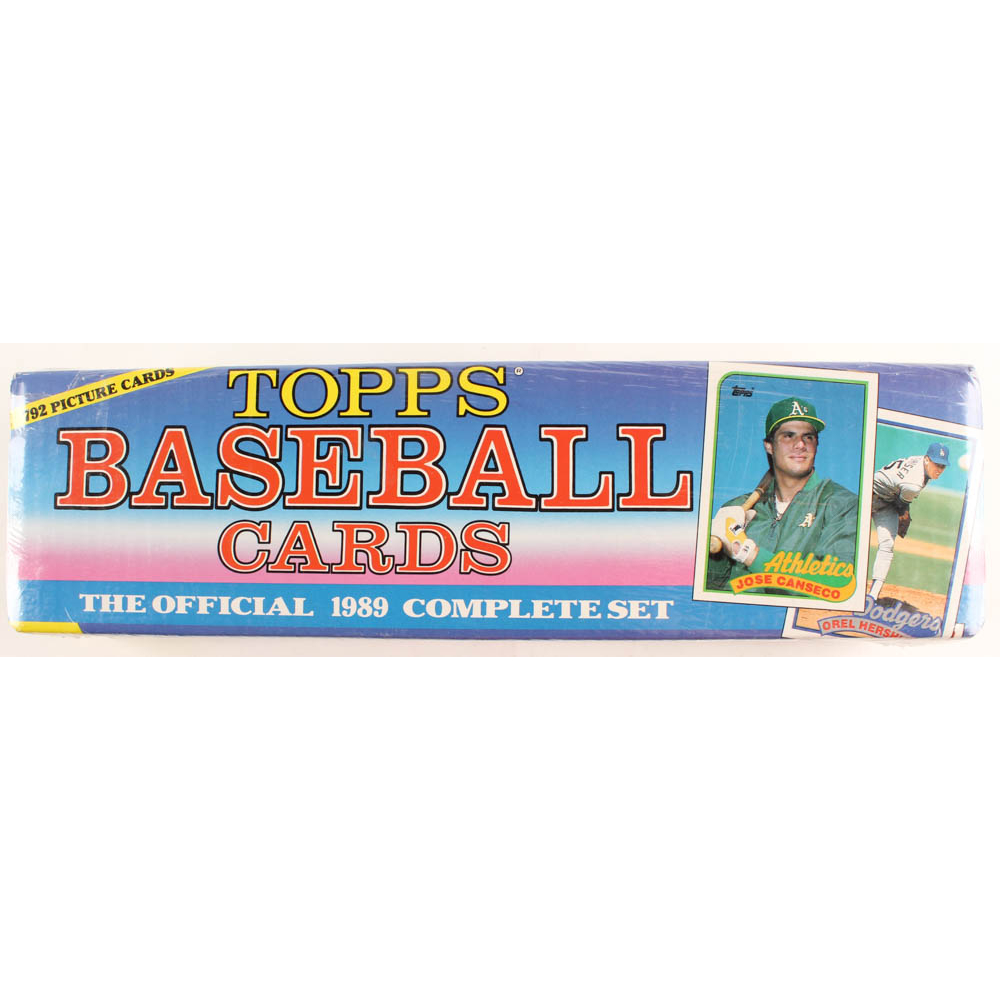 Complete Set of (792) 1989 Topps Baseball Cards | Pristine Auction